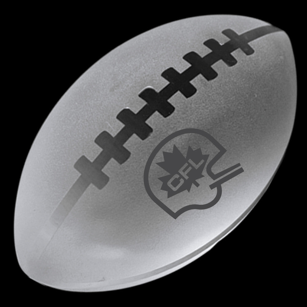 C-600 FO CRYSTAL FOOTBALL PAPERWEIGHT – Minya Collections