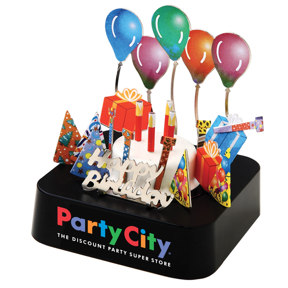 MI-0108BP BIRTHDAY PARTY MAGNETIC SCULPTURE BLOCK – Minya Collections